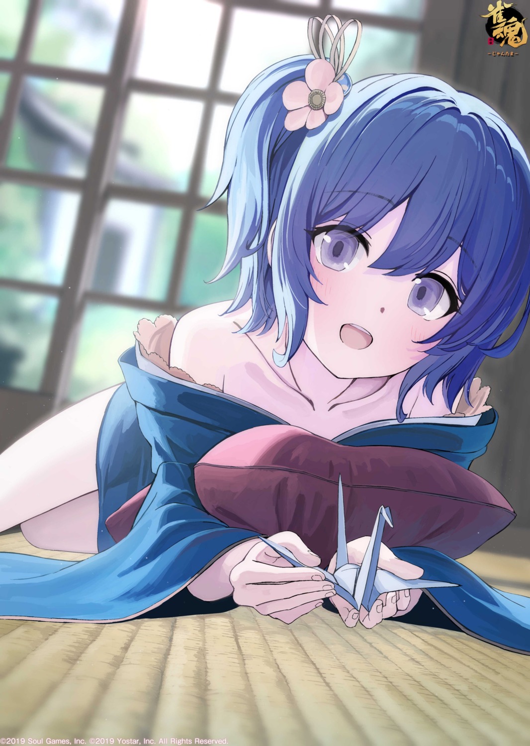 mikisai majsoul nanami reina kimono no bra open shirt | #1223979 | yande.re